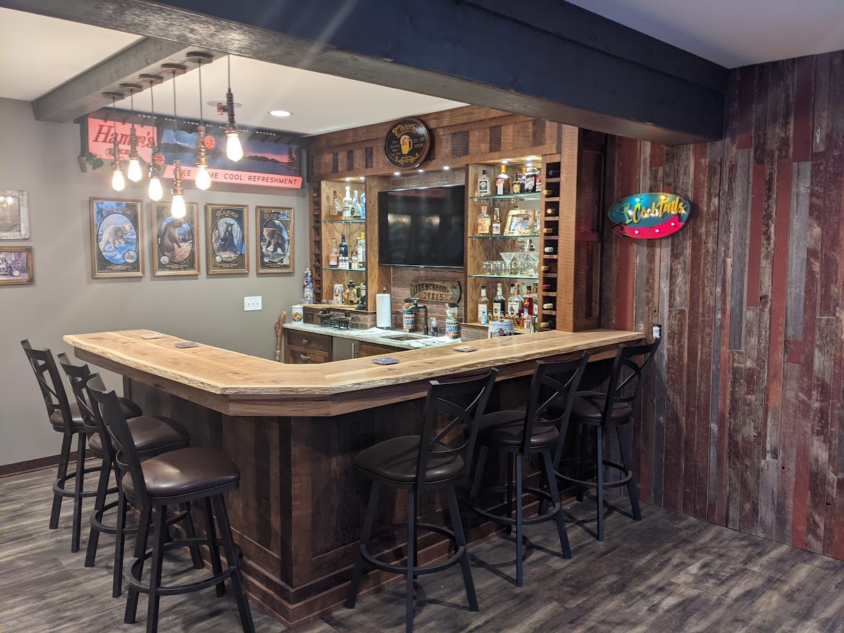 Basement bar store